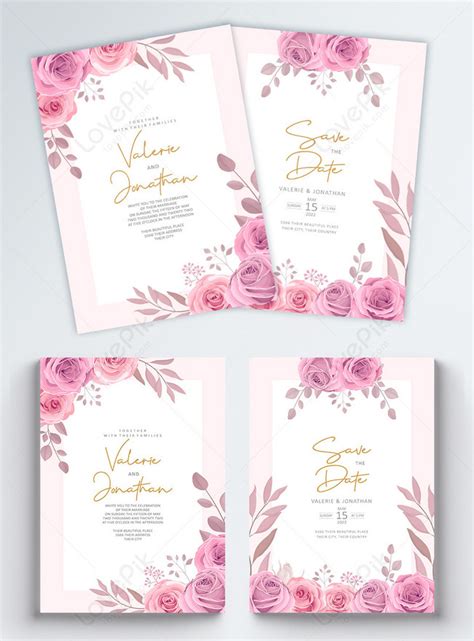 結婚卡邀請卡圖片素材 Eps圖片尺寸1000 × 695px 高清圖案450136320