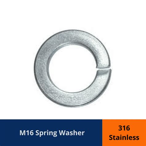 Spring Washer M16 Gold Coast Bolt In Speciality Tools And Fasteners