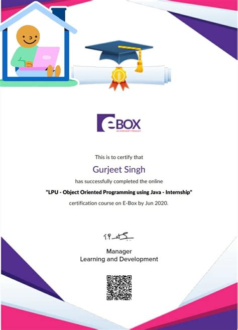 Java Internship At Home With Ebox Lpu Gurjeet Singh