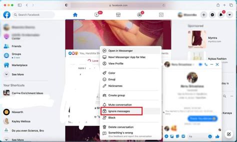 How To Ignore And Unignore Messages On Messenger TechCult