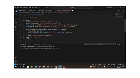 Ali Waqas On Linkedin Youngdevintern Intern Youngdevintern Pythonprogramming Currency