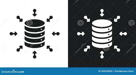 Data Aggregation Icon Vector Trendy Flat Data Aggregation Icon From General Collection Isolated