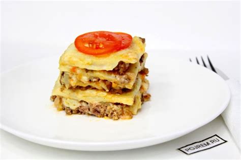 Лазанья - рецепт с фото на Pojrem.ru