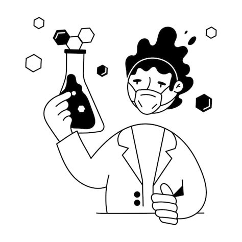 Premium Vector Bioengineering Hand Drawn Mini Illustrations