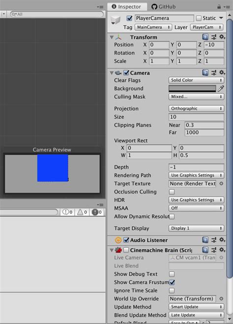 Cannot Update Transform Position Of Camera With Cinemachine Script Unity Engine Unity