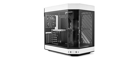 Premium Mid Tower Atx Pc Case White Hyte