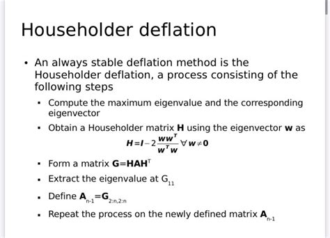 Power Method Find All Eigenvalues Of A Matrix Use