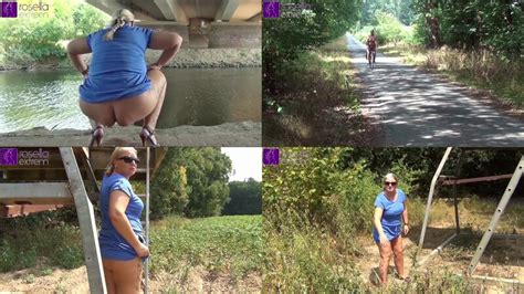 Rosellaextrem Riding Naked Bike And Pissing Times Fullhd Mb