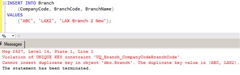 Sql Server の Unique 制約を作成する Sql Server の制約 Sql Server 入門