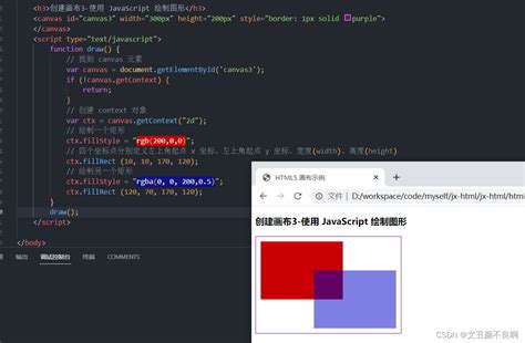 Html5 新元素之 Canvashtml5 Canvas Csdn博客