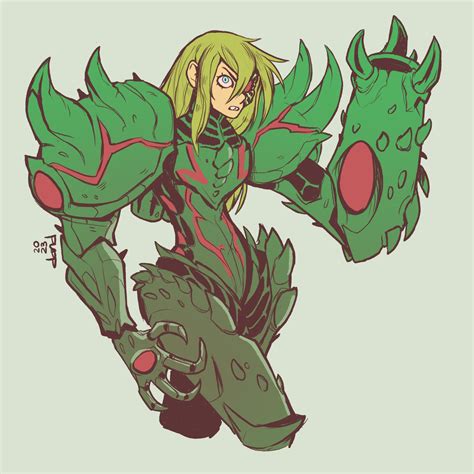 Samus Aran Metroid And 1 More Drawn By Dandaxolotl Danbooru