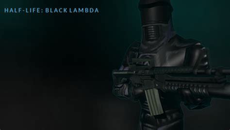 Game Art 1 Image FROZEN Black Lambda Mod For Half Life ModDB
