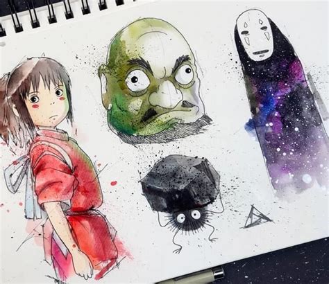 Spirited Away Art Style