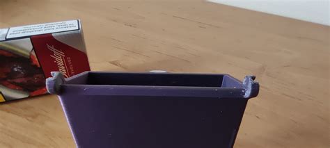 A Box For A Paper Cigarette Box 100s By 4d Download Free Stl Model