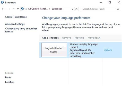Как добавить русский язык в Windows 10 Windd Pro