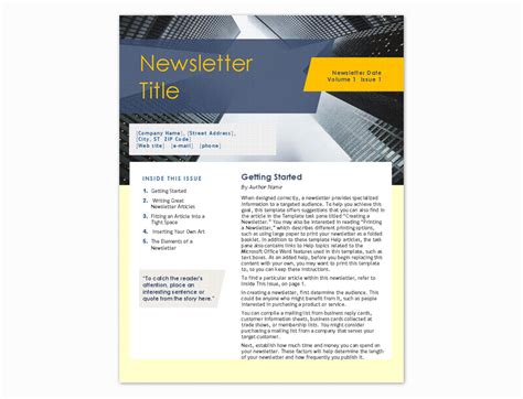 Editable Newsletter Templates Content Calendar Template