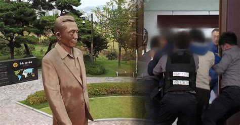 홍준표 박정희 동상 건립 시민단체 우상화 중단