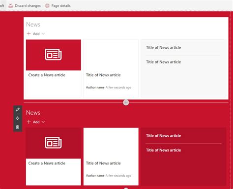 🐞broken Experience With Custom Web Parts In Colored Sections On Modern Experience Pages · Issue