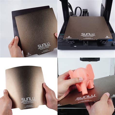 3d Printing Pei Build Plate Spring Steel Frosted Build Surface Affordable 3d Printing