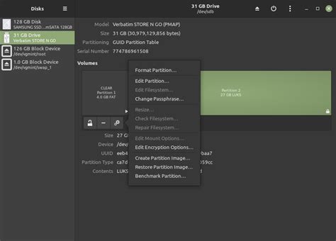 Make An Encrypted Usb On Linux Using The Command Line Simons Blog
