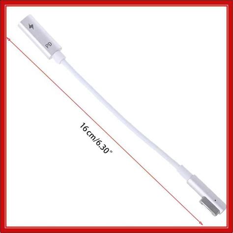Promo Usb C Female To Magsafe Cable Cord Adapter L Tip For Pd Power At Diskon Di Seller All