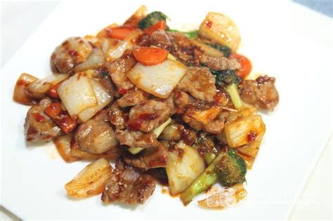 두반장 돼지고기볶음