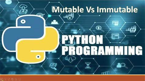 P7 Mutable Vs Immutable Data Types In Python Youtube