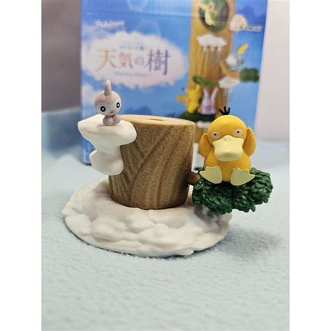 Re Ment Other Rement Pokemon Forest 7 Weather Tree Stackable Mini Figure 4 Castform Psyduck