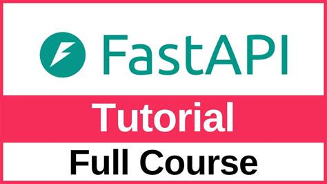 Fastapi Tutorial For Beginners Full Course 2025 Youtube