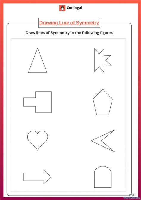 M 04m14l49 We01 Symmetry In 2d Shapes 5 Interactive Worksheet Topworksheets