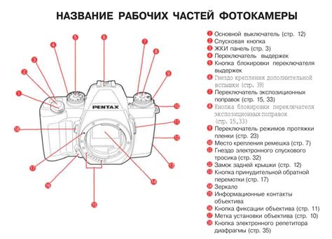 Основные части фотоаппарата и их назначение: Устройство фотоаппарата ...