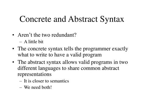 Ppt Syntax Intro And Overview Powerpoint Presentation Free Download Id765807