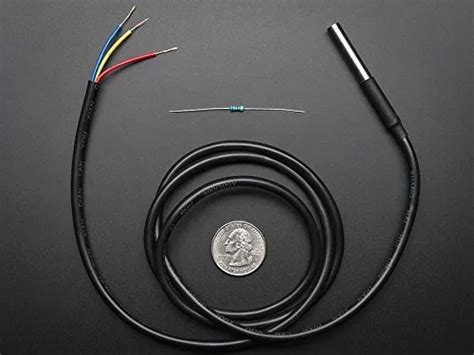 Adafruit Accessories Waterproof Ds18b20 Digital Temp Sensor Meses Sin