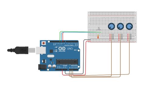 Circuit Design Rgb Potentiometer Tinkercad