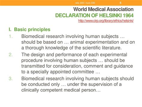 Ppt Declaration Of Helsinki Powerpoint Presentation Free Download Id 2469483