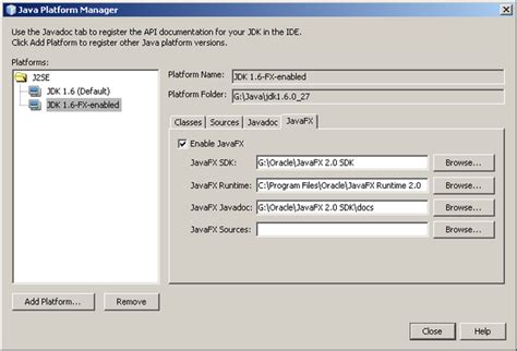 Netbeans Java Fx In Ubuntu With Jdk Fx Path Stack Overflow