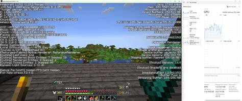 Minecraft Says My Gpu Just Hit 100 Usage When It Hasnt On The Task Manager Performance Tab It