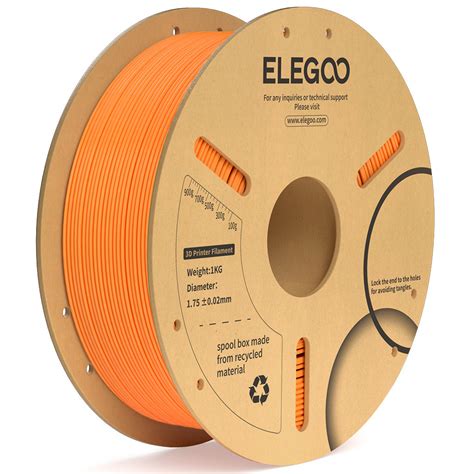 Elegoo Pla Plus 3d Printer Filament 175mm Colored 1kg Elegoo Official
