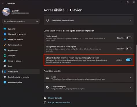 Windows 11 Comment Bien Configurer Loutil Capture Décran