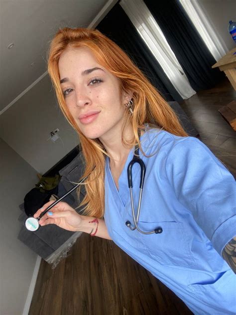 Anyone Need A Redhead Freckled Nurse Sexy