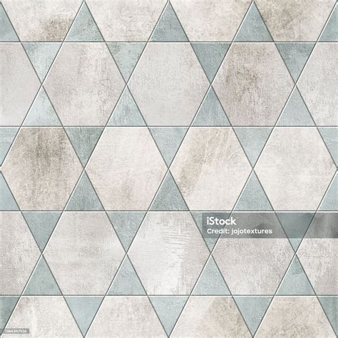 기하학적 패턴 벽 및 바닥 배경 3d 일러스트가 있는 세라믹 타일의 매끄러운 질감 자기 그릇에 대한 스톡 사진 및 기타 이미지 자기 그릇 포장용 석재 0명 Istock