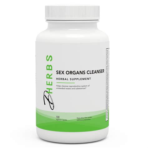 Dherbs Sex Organs Cleanser 100 Count Bottle