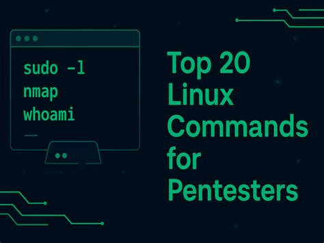 Top 20 Linux Commands Every Pentester Should Know