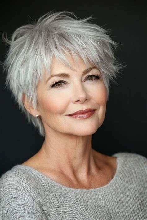 17 Modern Pixie Shag Haircuts For Stylish Older Women Hair Style Talk
