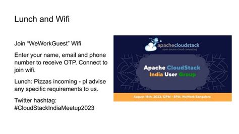 Welcome And State Of Apache Cloudstack Community Pdf Cloud Computing Internet