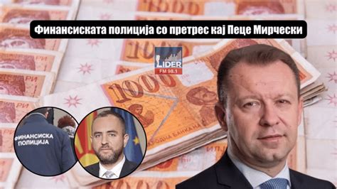 Пеце Мирчески со повеќе сомнителни активности