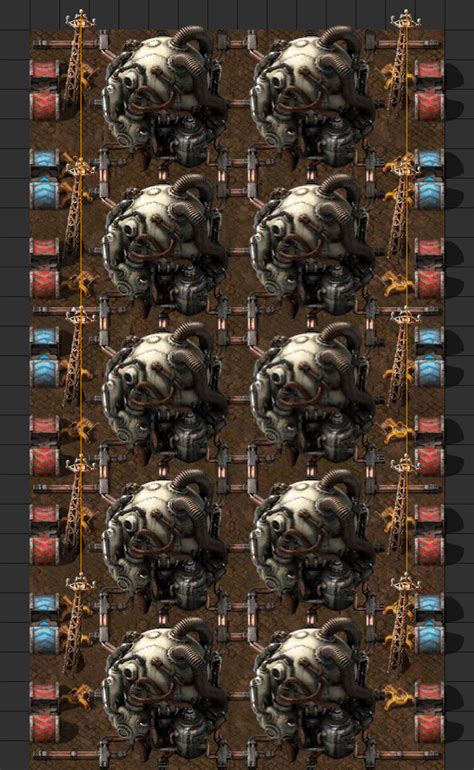 My 10× Tileable Nuclear Reactor Setup R Factorio