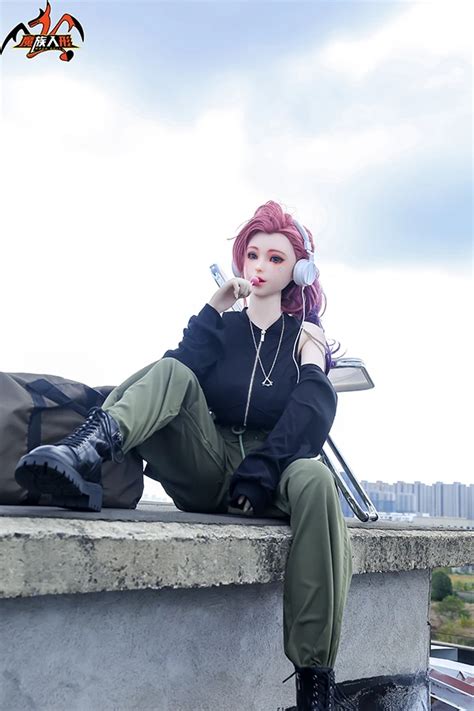 Pink Hair League Of Legends Sex Doll Seraphine Cm Free Doll Same Clothes Mailovedoll