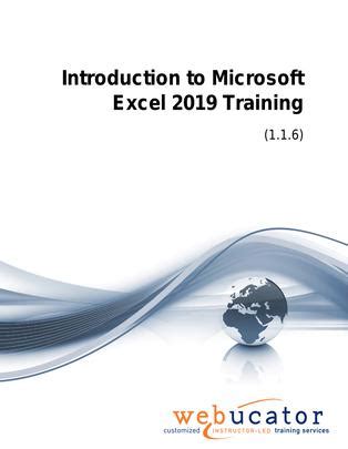 Introduction To Microsoft Excel Courseware Courseware Store
