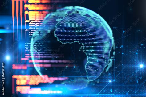 Programming Code Abstract Technology Background Of Software Developer And Computer Script Stock